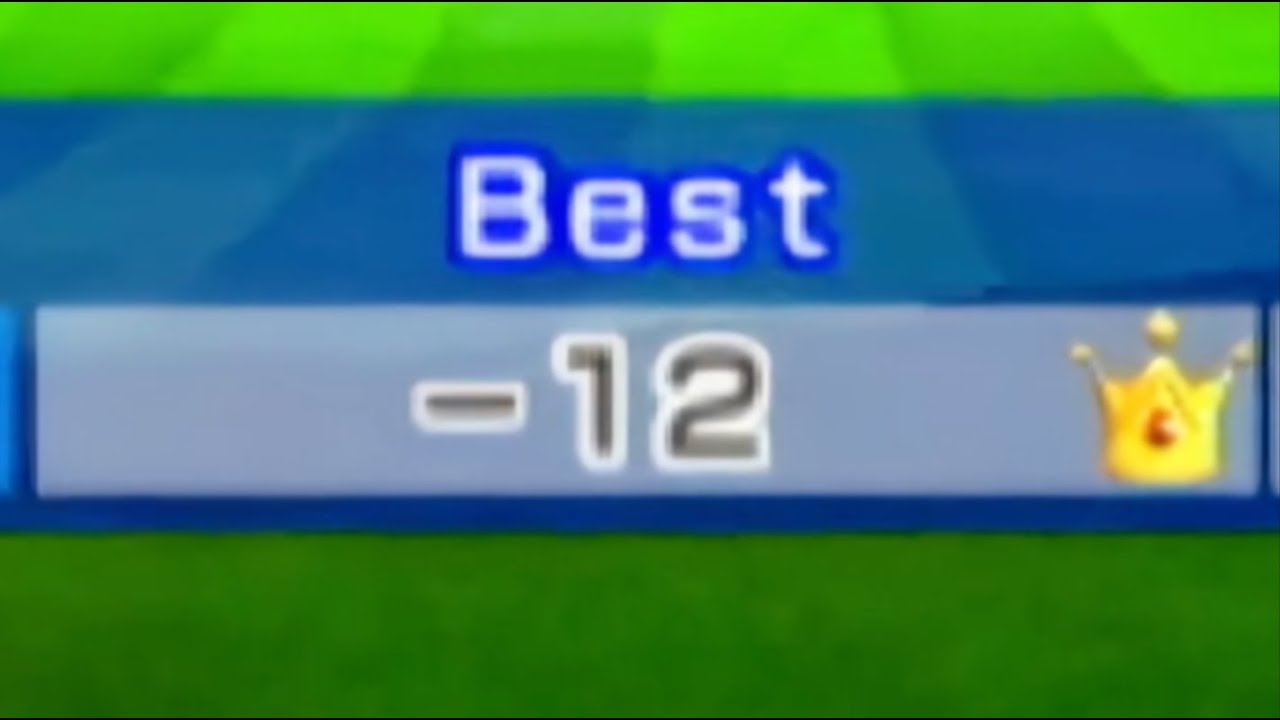 Trying to beat my best score on Wii Sports Resort Golf - YouTube