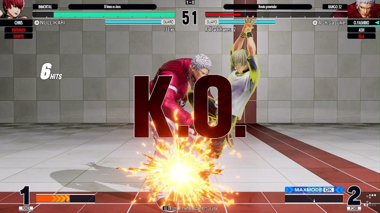 🔥KOF XV Online Match ADK-Sasuke VS @nullhernandez9951 (Null~Ikari)🔥 ...
