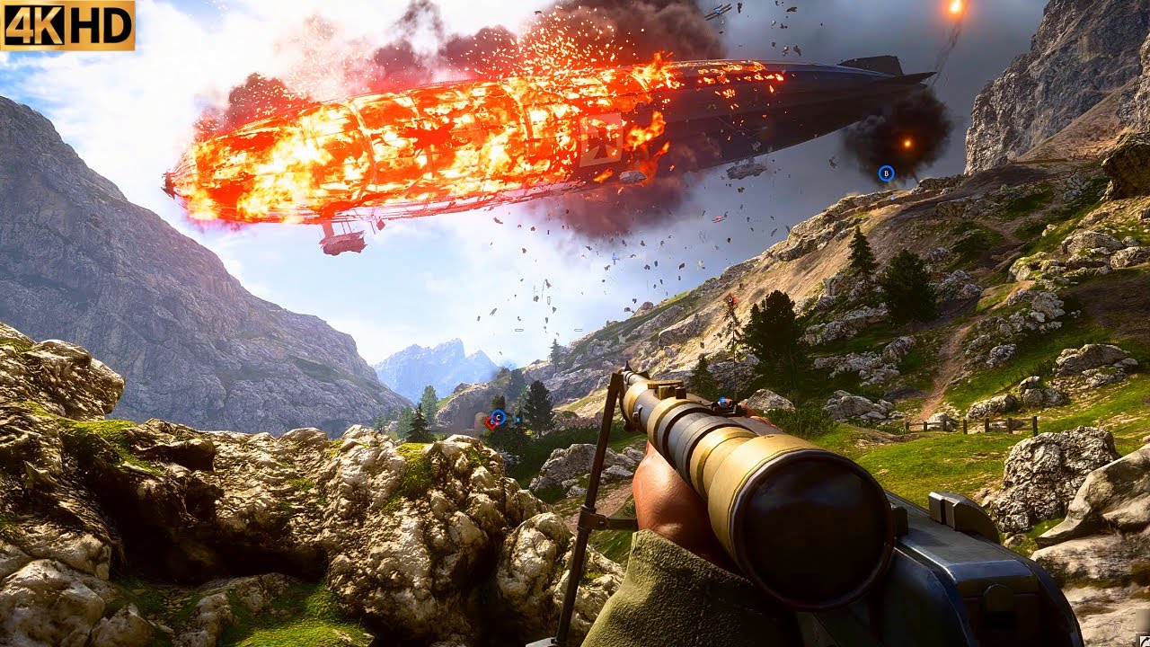 Unbelievable Realistic Graphics! BATTLEFIELD 1 is Still the Best FPS ...