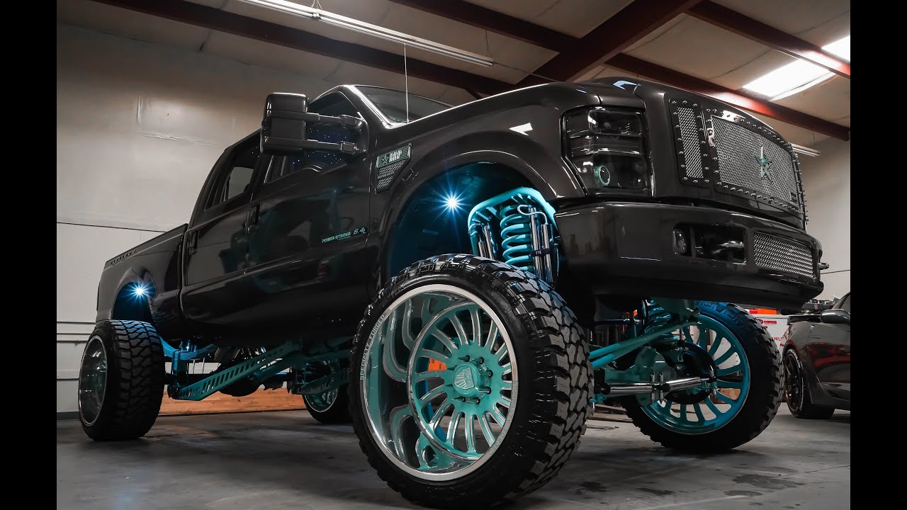 F350 on 26x16 Specialty Forged Wheels!!! - YouTube