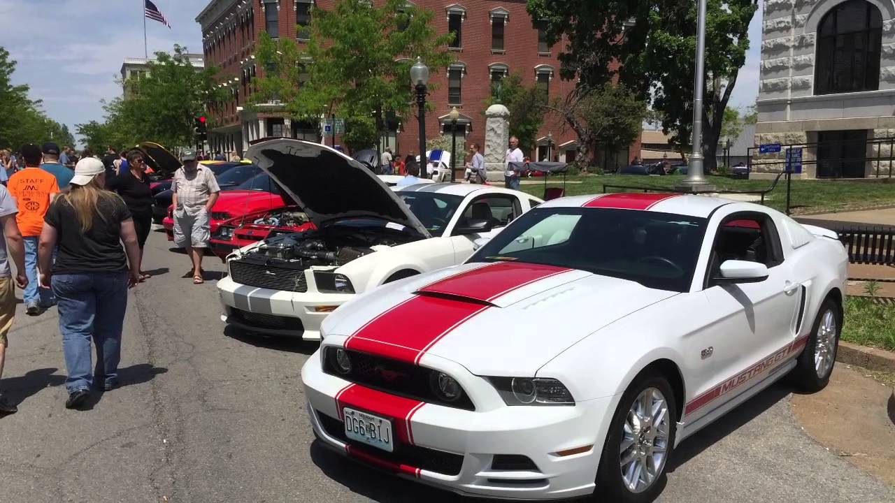 Shelbyfest 2015 Saturday Car Show - YouTube