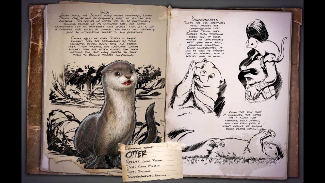 Ark Survival Evolved (Otter Sound Effects) - YouTube
