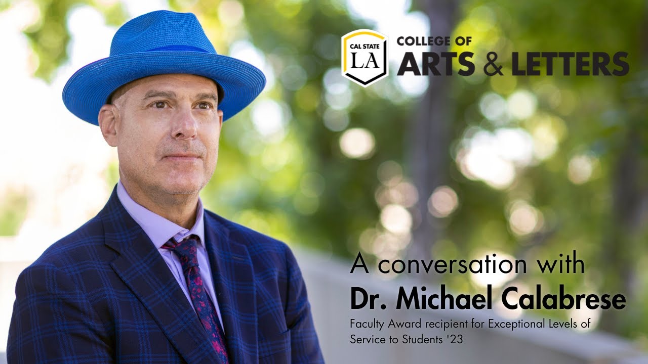 Dr. Michael Calabrese, Exceptional Levels of Service to Students 2023 ...
