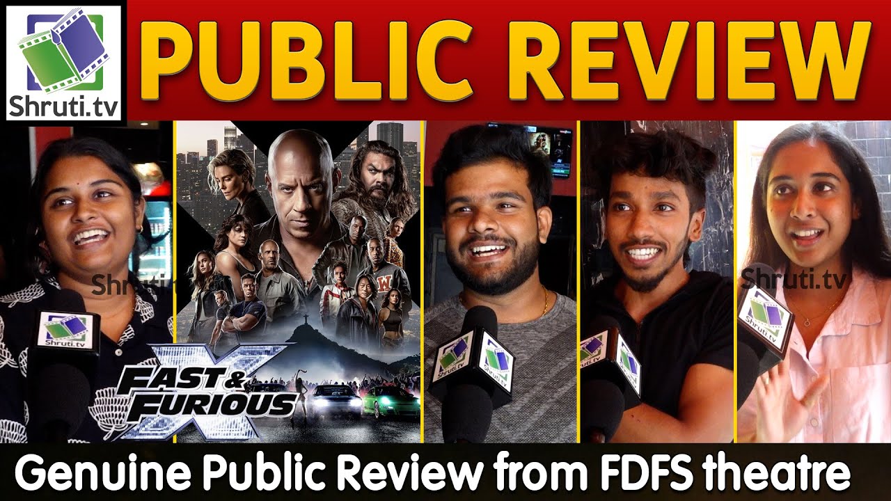 FAST X Public Review | Vin Diesel, Jason Statham | Fast X Review ...