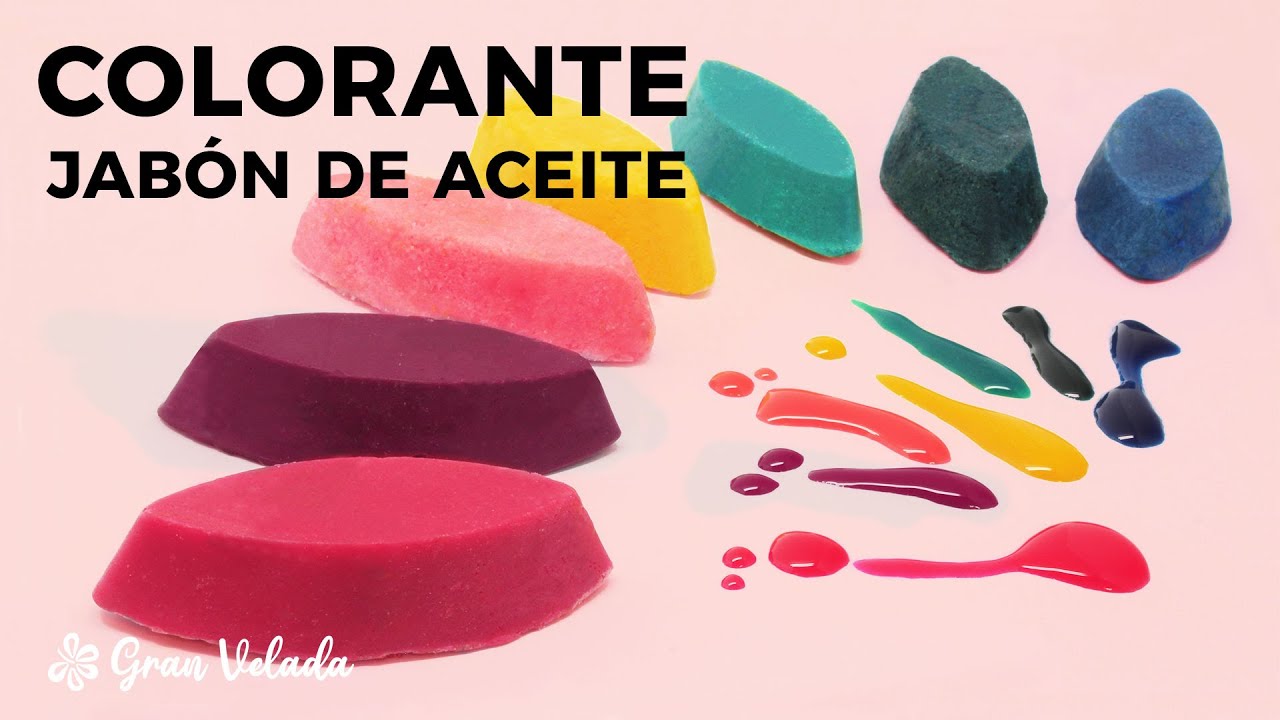 Colorantes para jabon de Aceite - YouTube