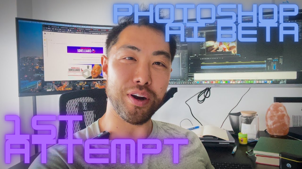 First Walkthrough using Adobe Photoshop Beta AI Features - YouTube