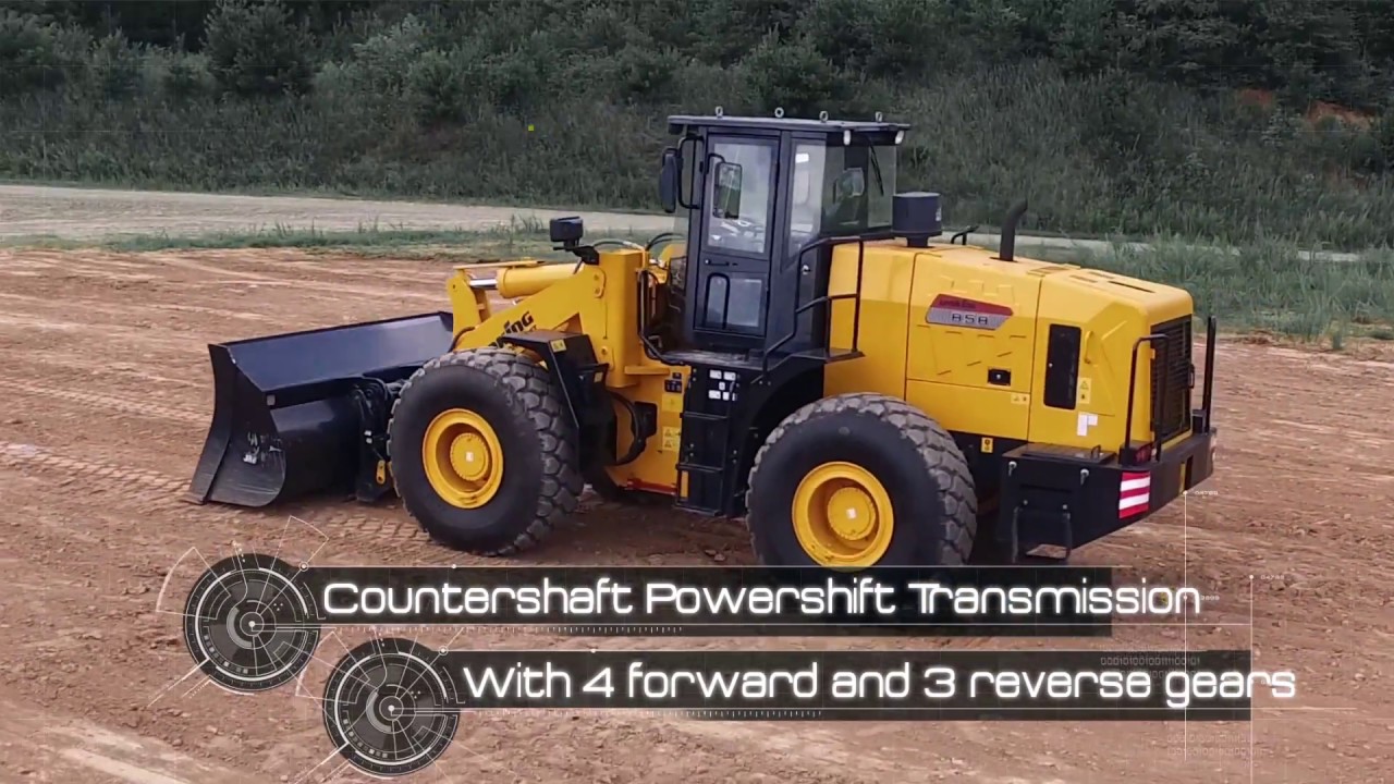 Lonking CDM858N 4.0 Yard Wheel Loader by IronDirect - YouTube