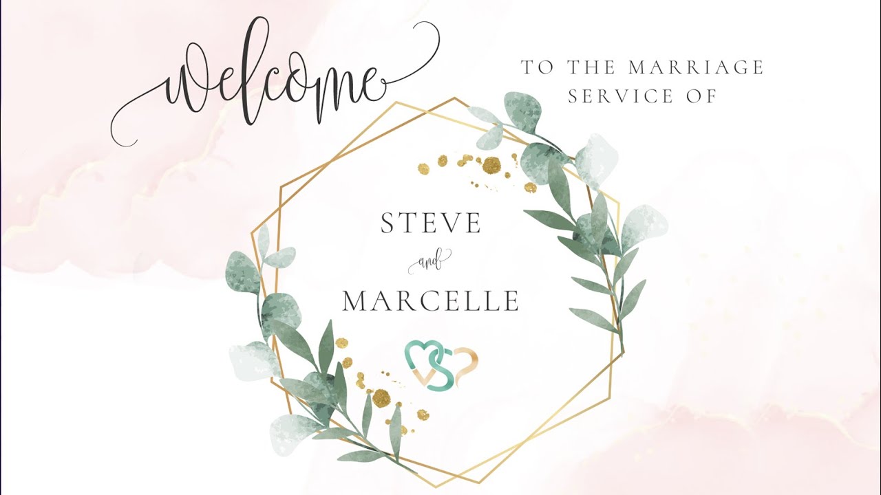 Steve & Marcelle's Wedding 29-04-23 - YouTube