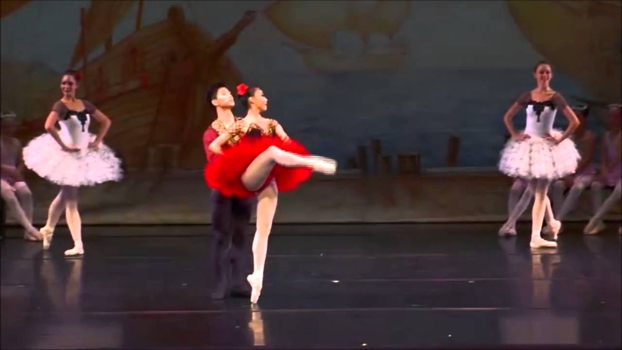 Lawrence Chen 17 Madeline Woo 16 Don Quixote 2014 Pas de Deux - YouTube