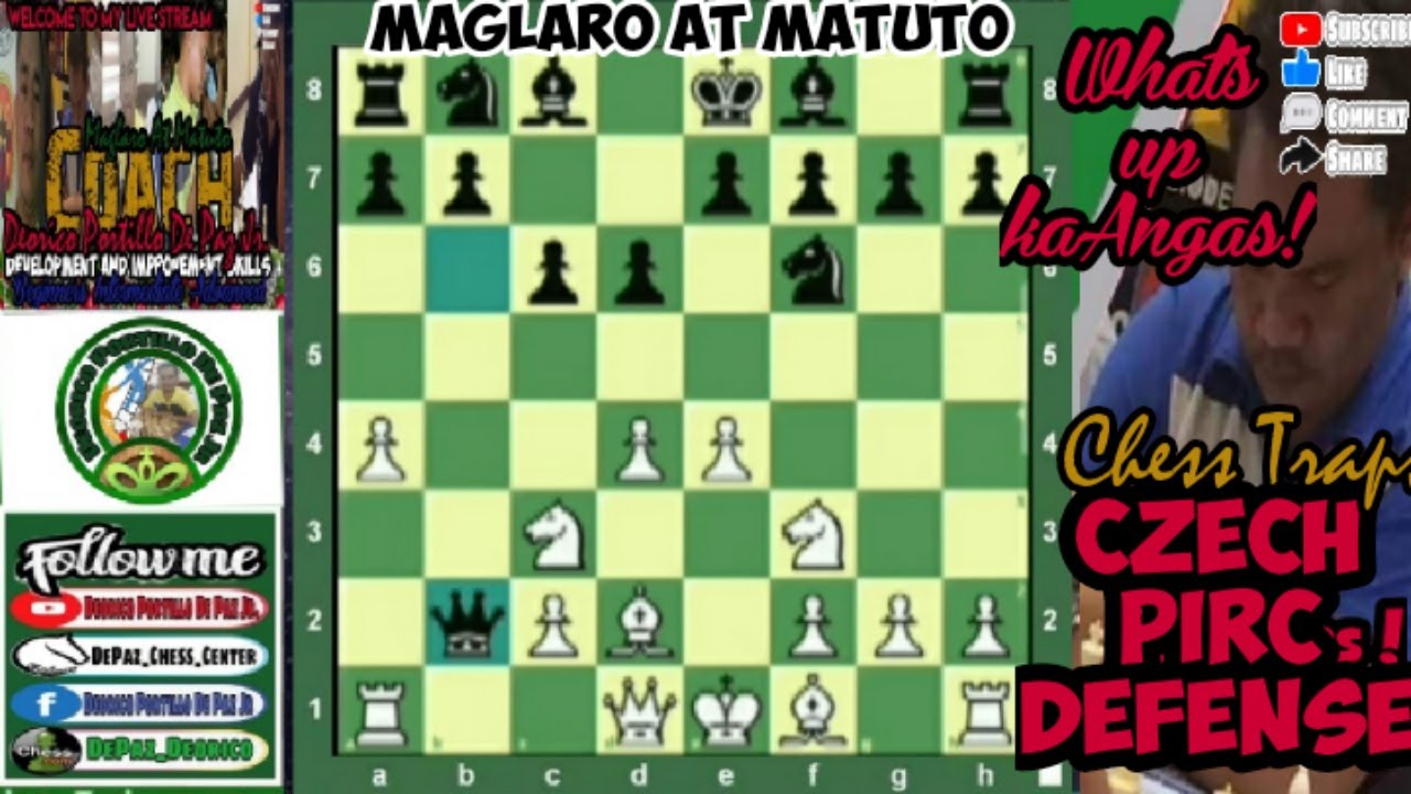 Chess Traps l Czech Pirc Defense - YouTube