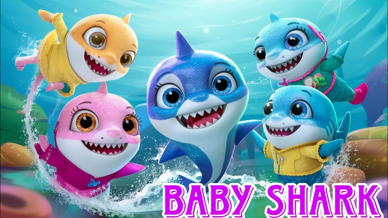 Baby shark dance ।। more nursery rhymes & kids songs super JoJo # ...