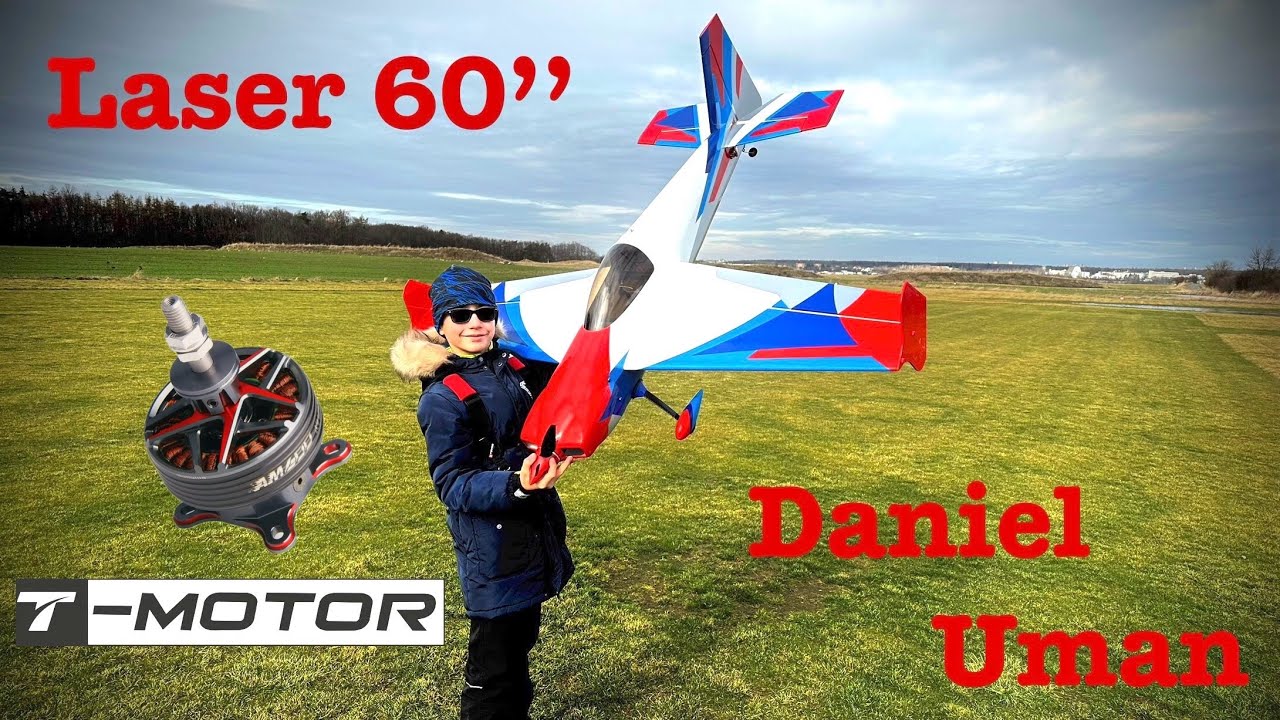 LASER 60’’ with T-Motor AM600 Combo! - YouTube