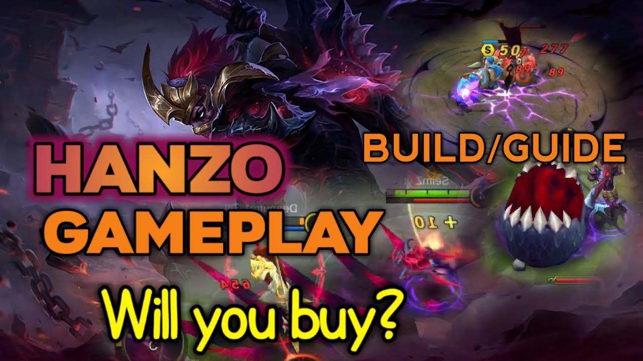 Getting ready for Hanzo! Gameplay + Build/Item . How to play Hanzo ...