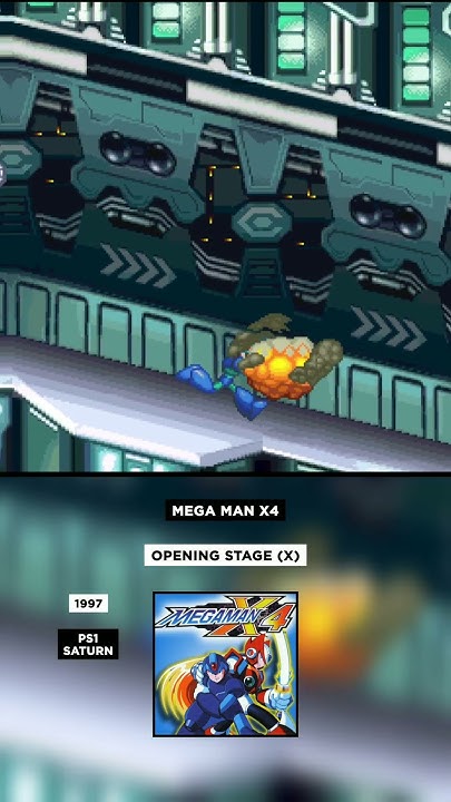 Mega Man X4 - Opening Stage (X)🎵 #games #videogame #megamanx #megamanx4 #megaman #playstation ...