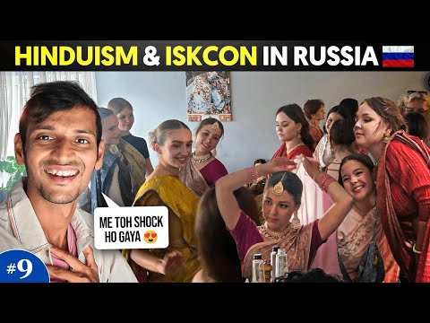 Russians Becoming Hindu in Kazan, Russia 🇷🇺 | Bhajan Bhakti by Russians 😍