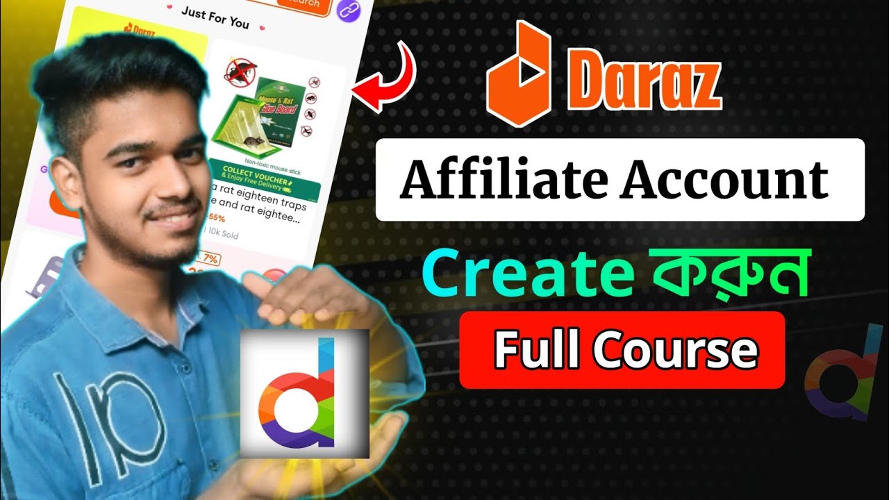 How to create daraz affiliate account 2025 | Daraz affiliate marketing ...