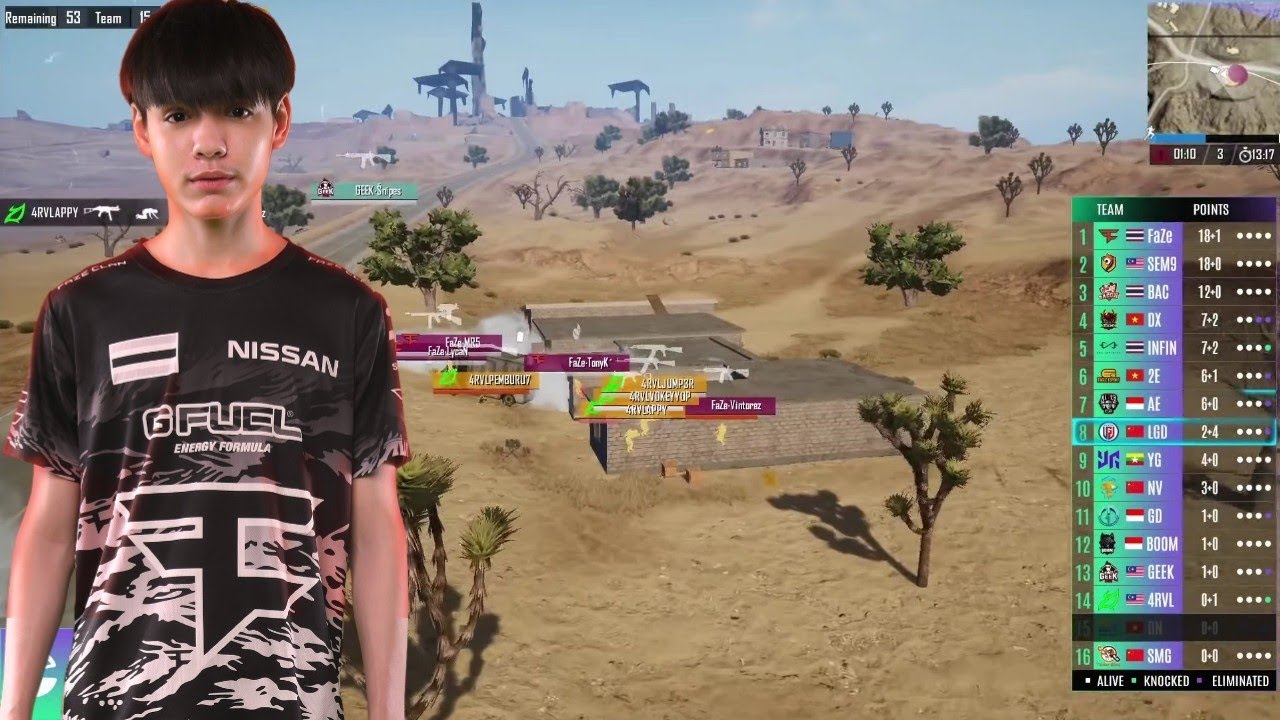 Faze TonyK 1v4 Vs 4Rivels - YouTube