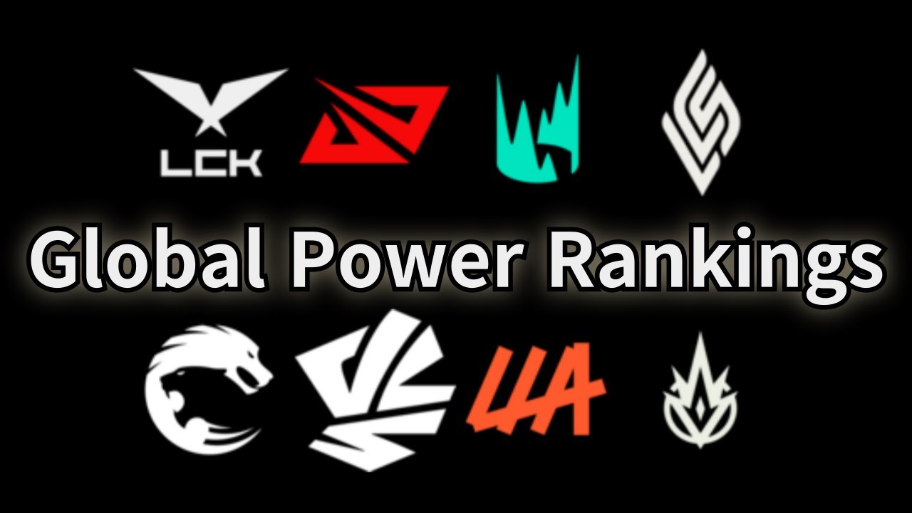리그오브레전드 Global Power Rankings 기능 도입 (위력이 강한 팀은?) - YouTube