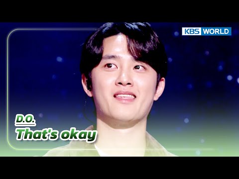That's okay - D.O. (The Seasons) | KBS WORLD TV 231006
