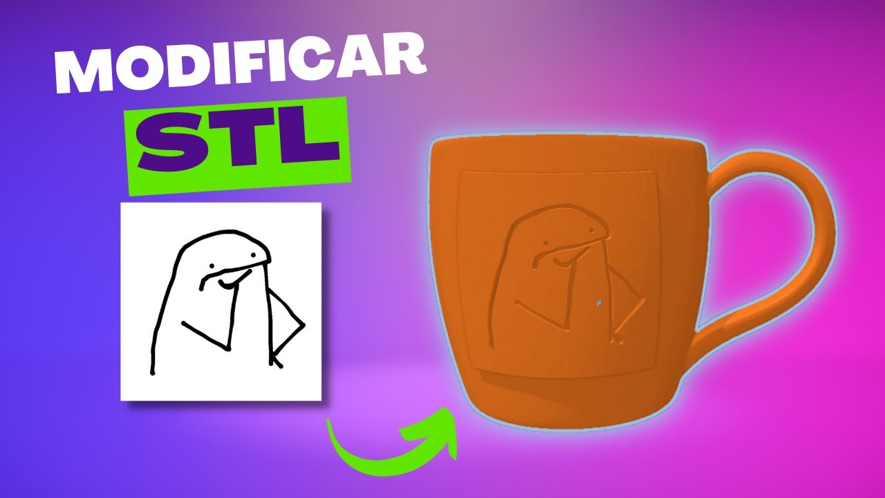 🚨Como agregar un texto o imagen a un STL (Facil)🚨 - YouTube