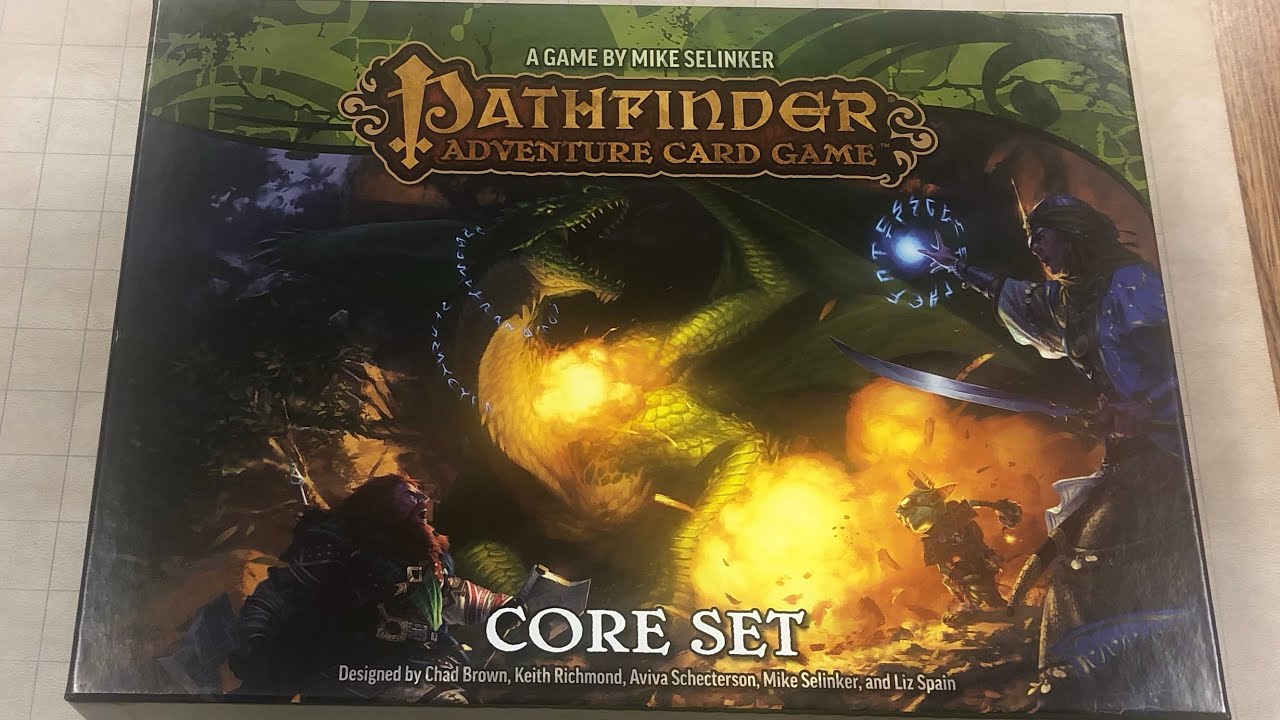 Pathfinder Adventure Card Game Core Set Review and Solo Play - YouTube