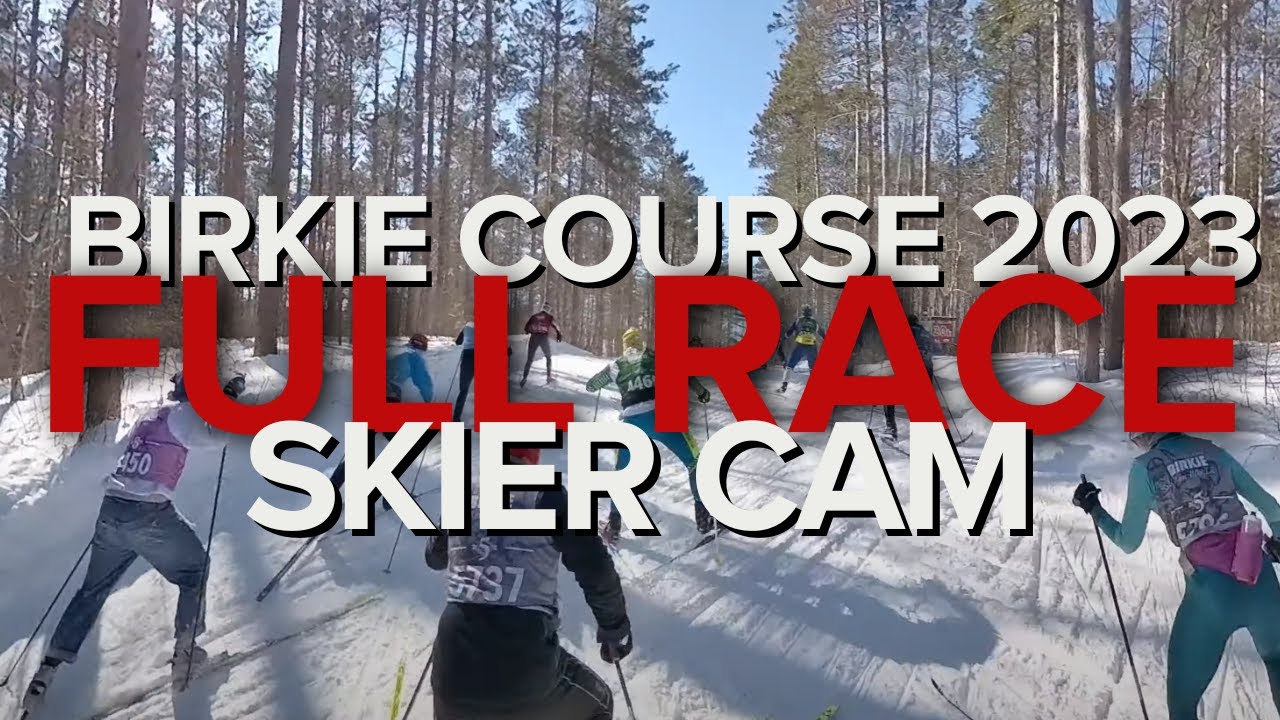 SkierCAM - 49th American Birkebeiner Course 2023 -Wave 5 Start, FULL ...