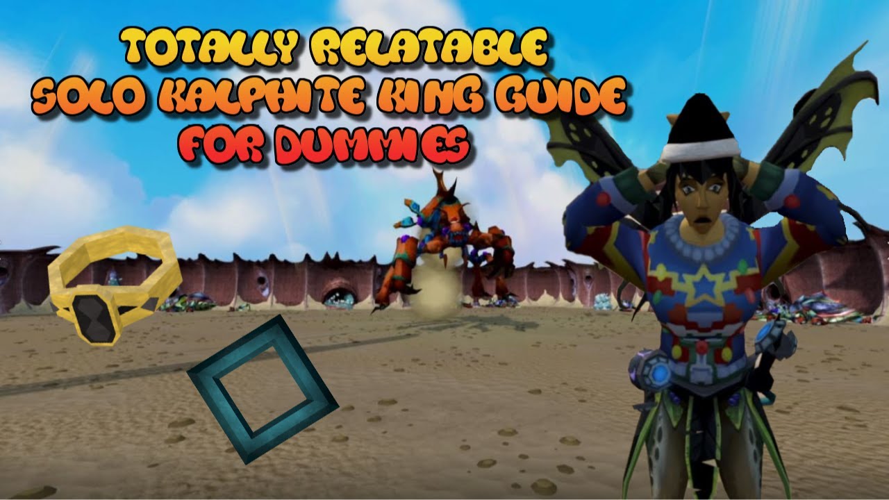 This Kalphite King Guide Aged Like Fine Milk RIP ROD - YouTube