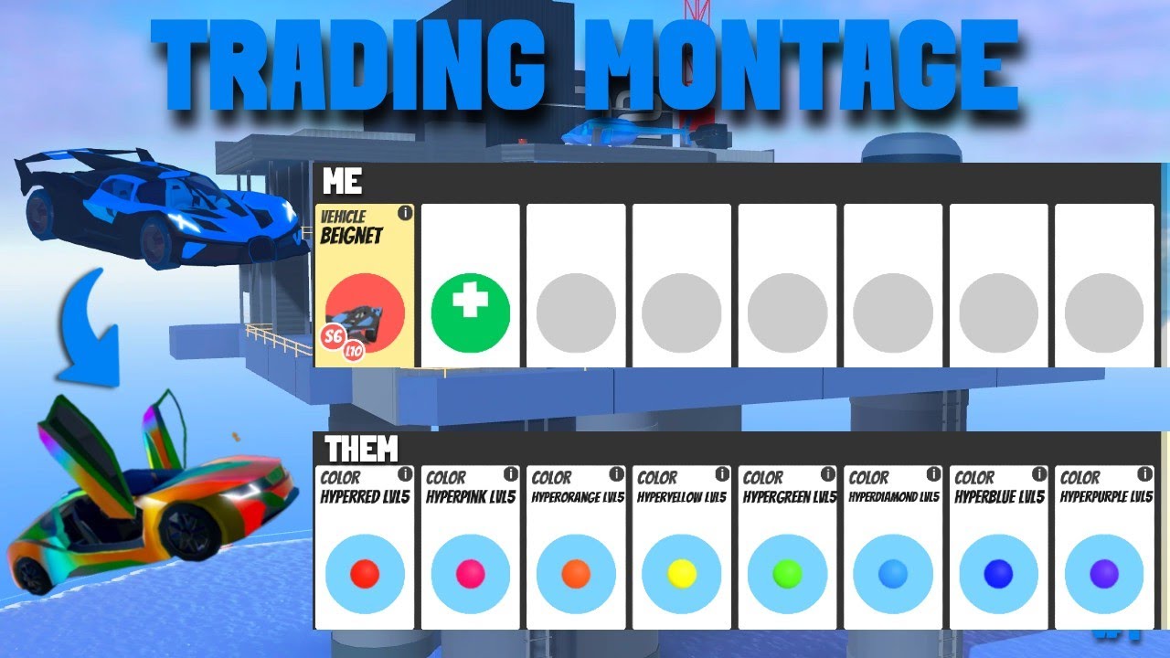JAILBREAK TRADING MONTAGE #2 | OP Trades 💥 - YouTube