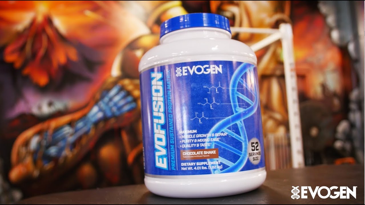 New! Evofusion Premium Sustained Protein Matrix from Evogen Nutrition ...