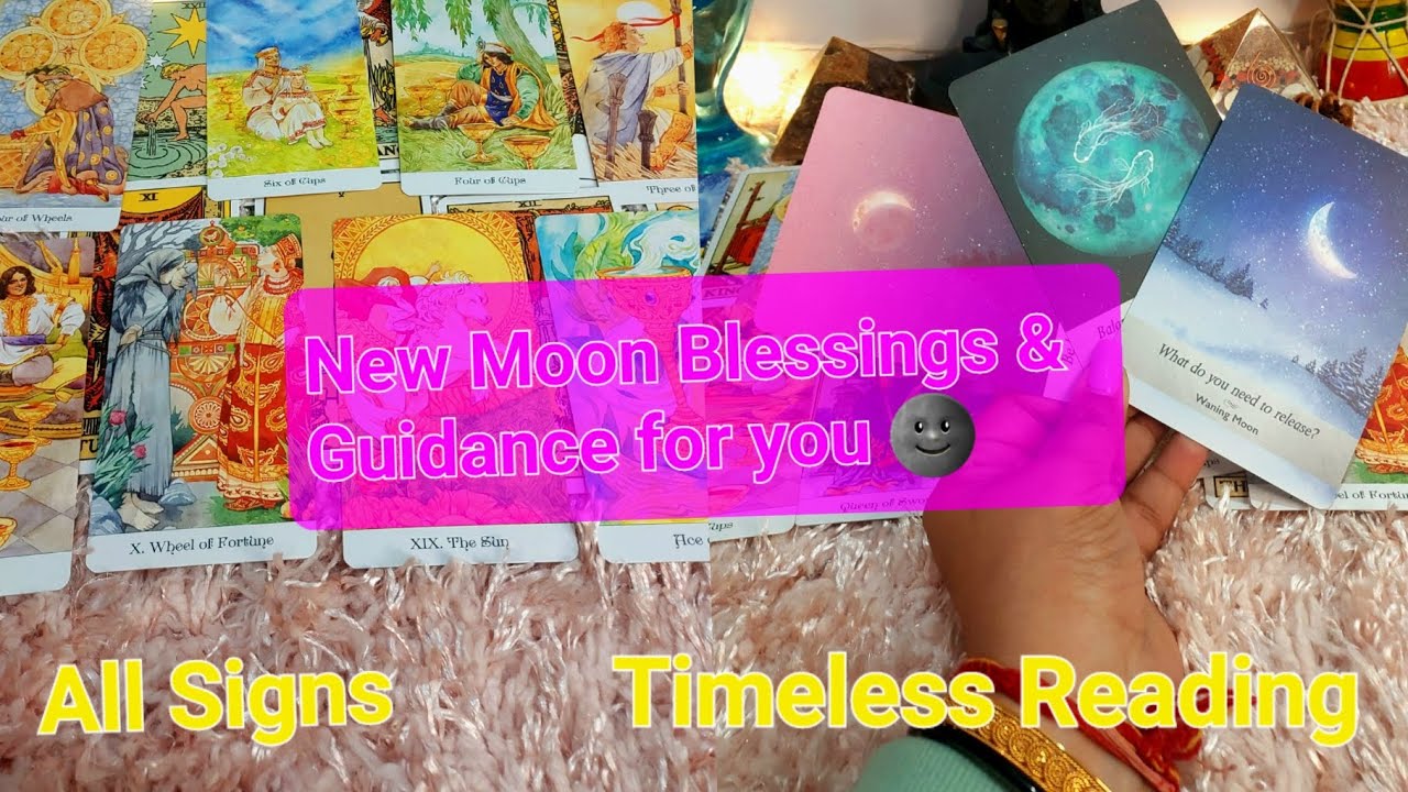 New Moon Blessings and Guidance for you ️Moon Messages for you 🌚 What ...