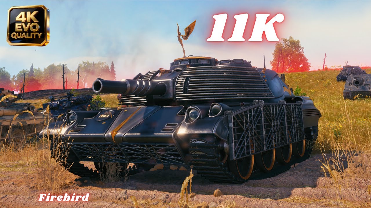Firebird 11K Damage 4 Kills | World of Tanks | Mir Tankov - YouTube