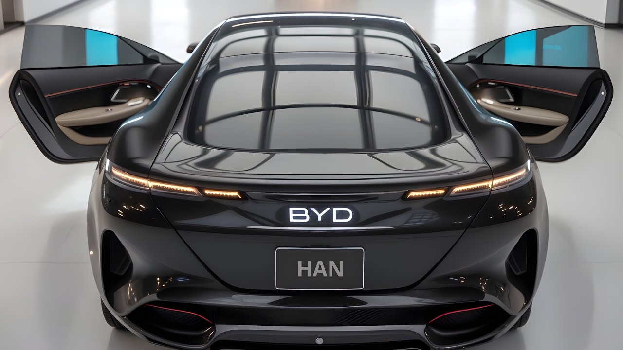 2025 BYD Han is officially here! The luxurious electric sedan that made ...