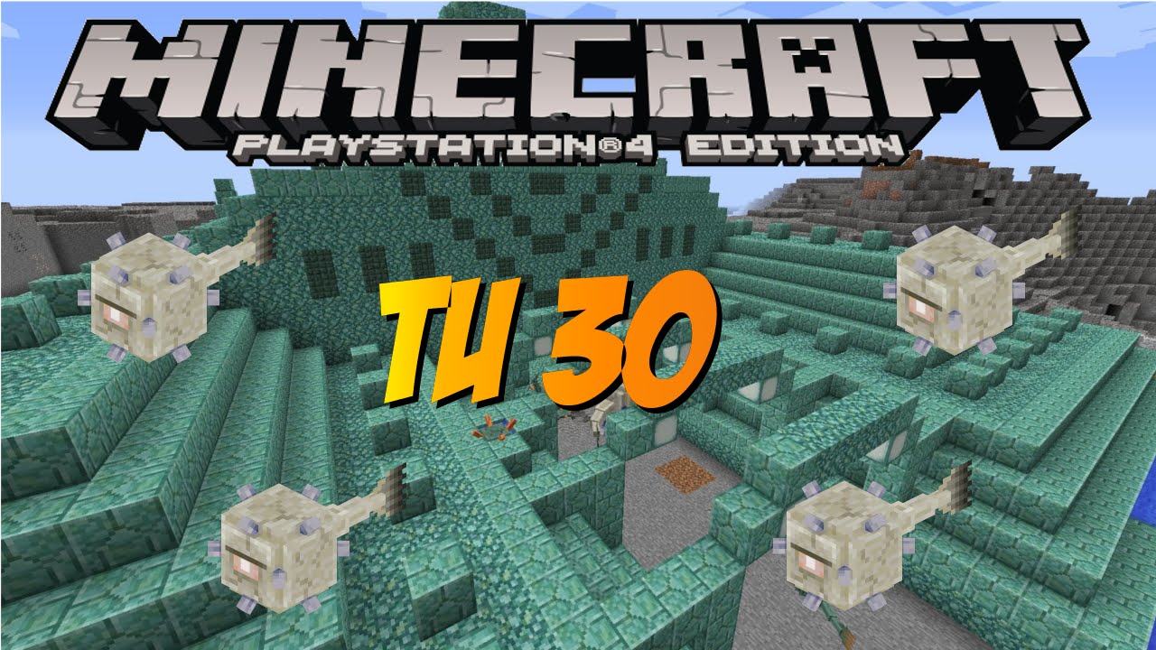 Minecraft PS4: TU 30 Predictions - Water Monument, New Mobs, New Blocks ...