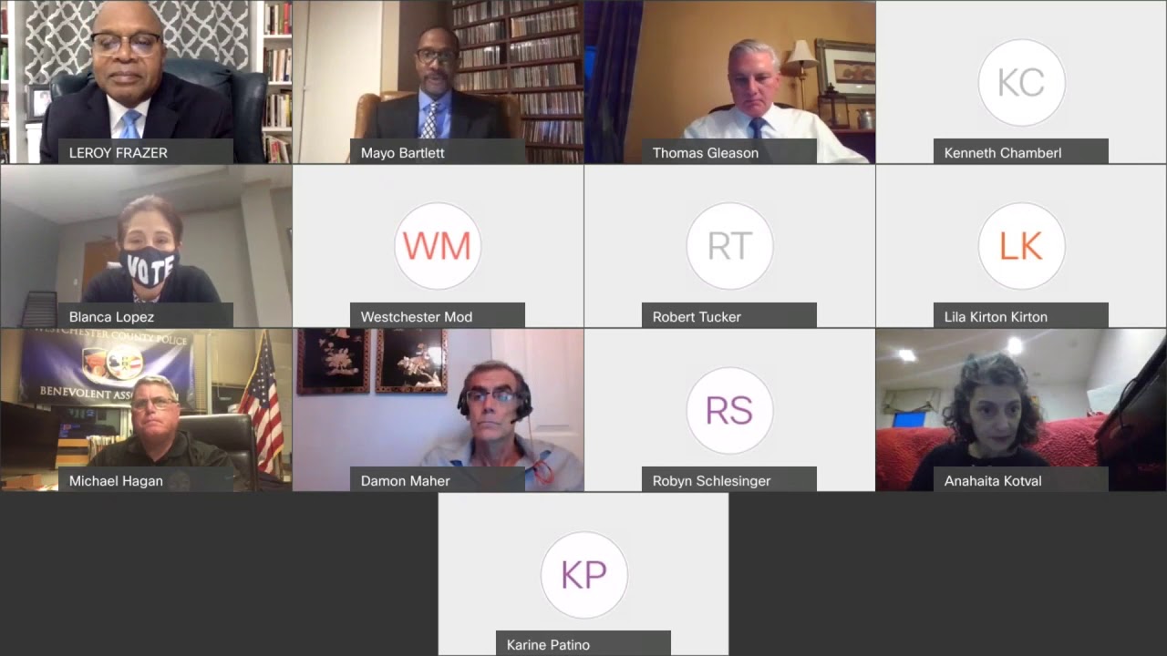 October 27th Police Reform Task Force Public Forum 2020_10_27 - YouTube