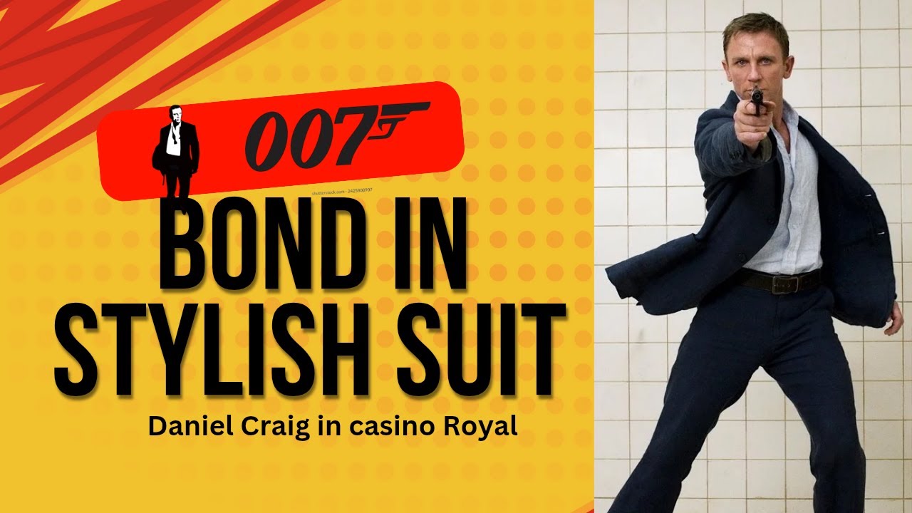 Daniel Craig Stylish Outfits In Casino Royale | Unlocking James Bond’s ...