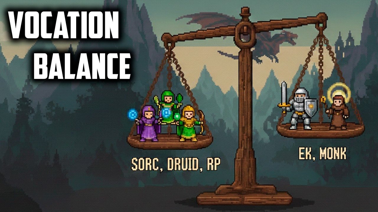VOCATION BALANCE: Explanation and analysis of what's coming for Tibia ...
