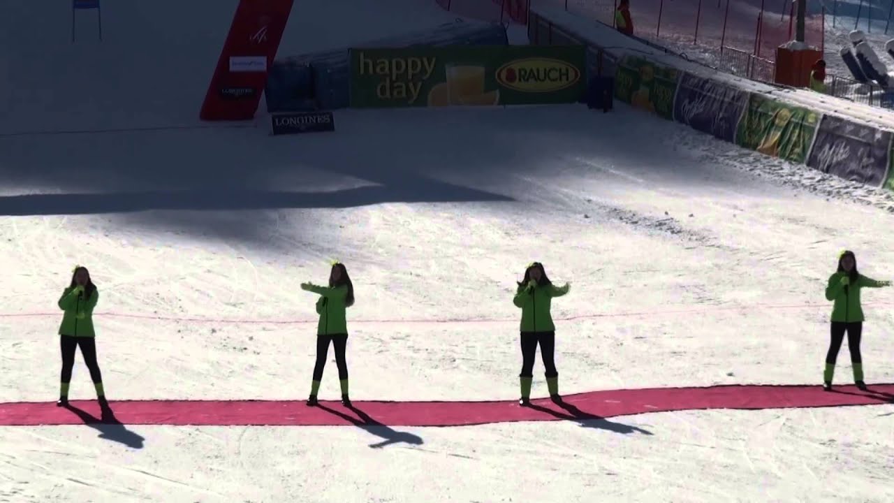 HEROES(Eurovision 2015 winner) - Osminka M on Audi World Ski Cup in ...