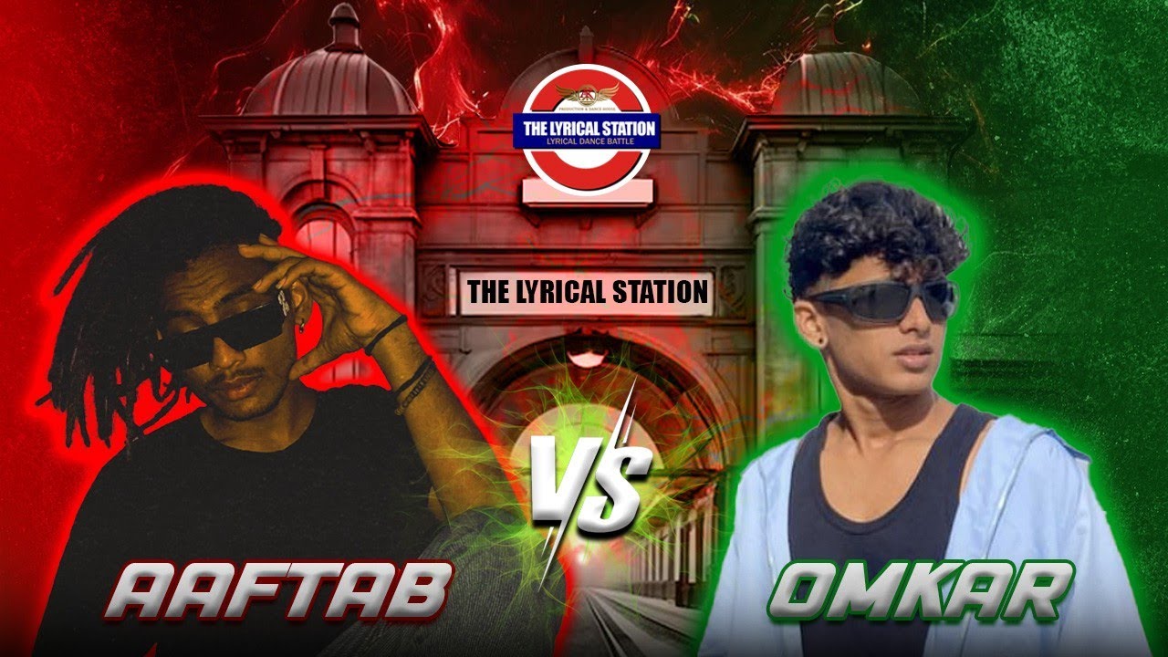 Top 8 4th Battle || Omkar Kale VS Aaftab Sha || The Lyrical Station Dance Battle 2024 - YouTube