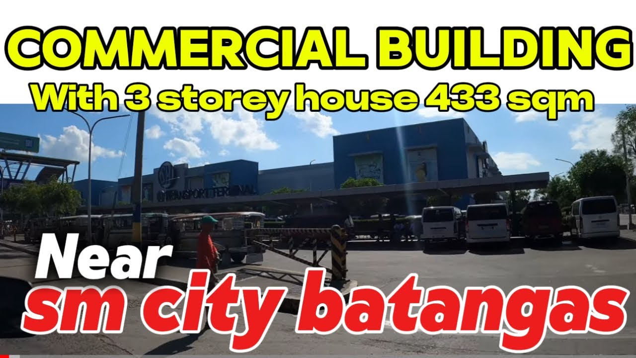 V075-23 • 433 SQM Commercial Building with 3 Storey Residential House ...