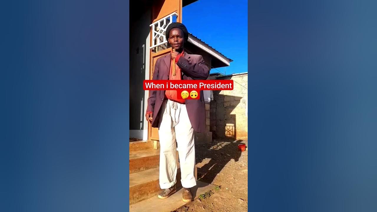 When finally I become President 🙌 😌 🤣🤣 #trending #comedy #funny - YouTube