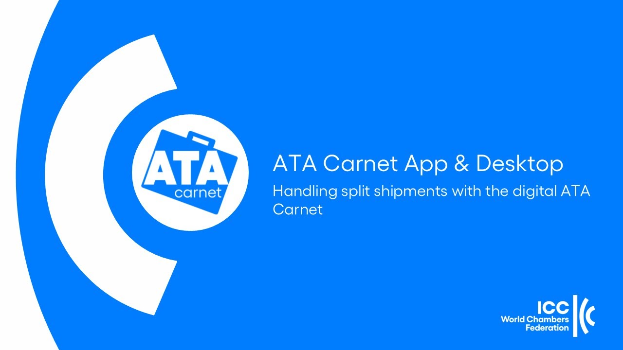 ATA Carnet App & Desktop: Handling split shipments with the digital ATA ...