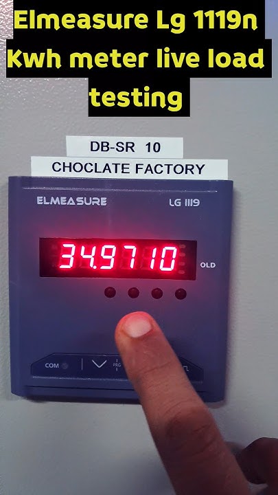 #elmeasure Lg 1119n energy meter setting # elmeasure Lg 1119n # ...