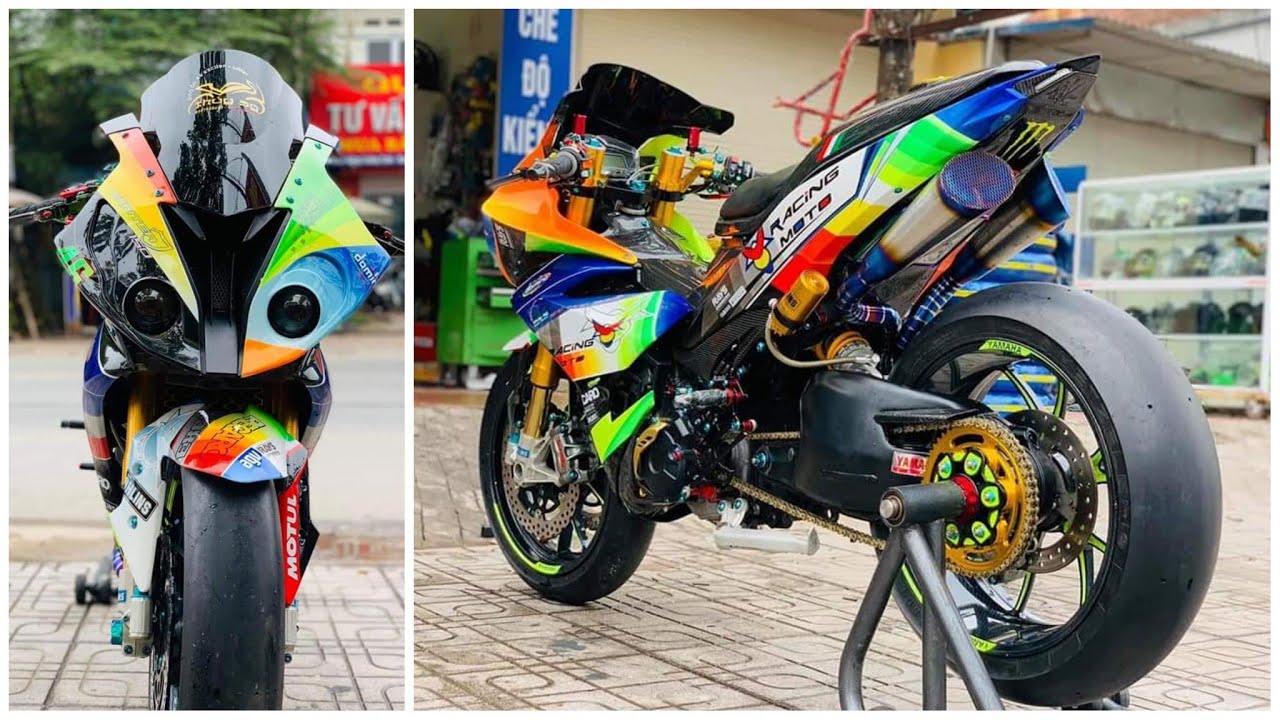 Sniper 150 Transformed into Big Bike Modification - YouTube