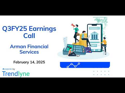 Arman Financial Services Earnings Call for Q3FY25 - YouTube