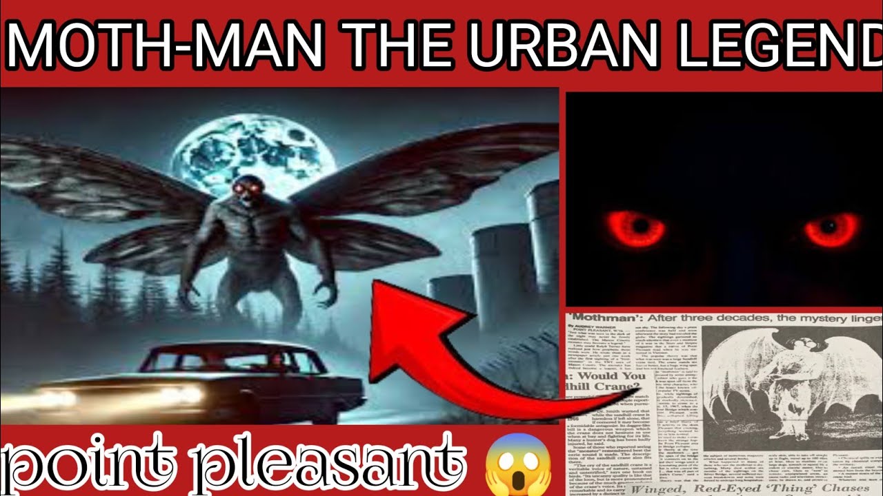 THE MOTHMAN|urban legend story|@afridhi's tale. - YouTube