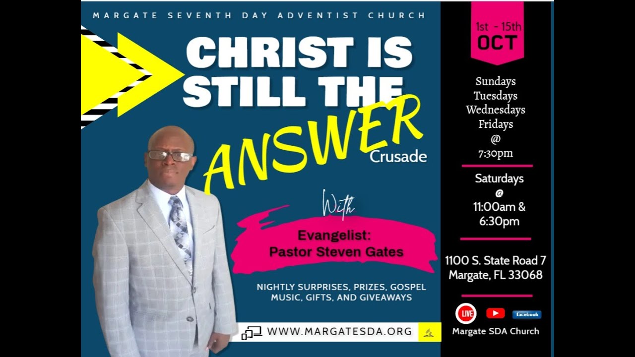 "TGIF" with Pastor Steven Gates, October 15, 2022 - YouTube