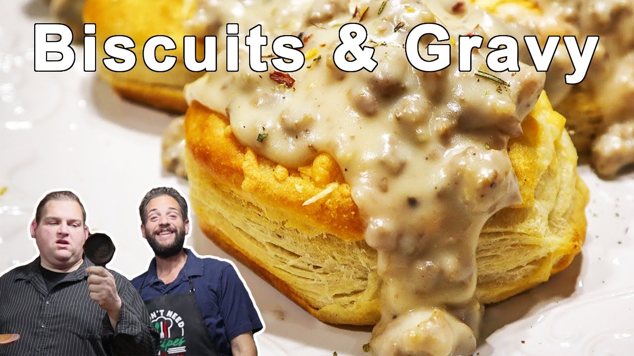 Easy BISCUITS AND GRAVY for New Year's Eve | Goodbye 2020 - YouTube