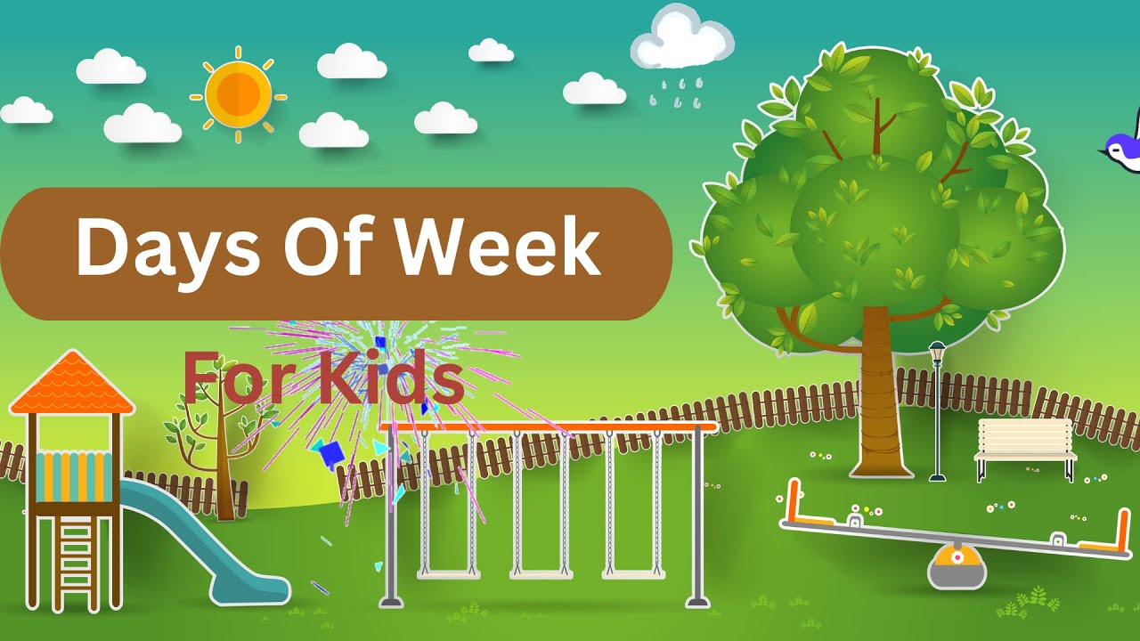 Fun Activities to Teach Days of the Week to Children | Kids Joy | # ...