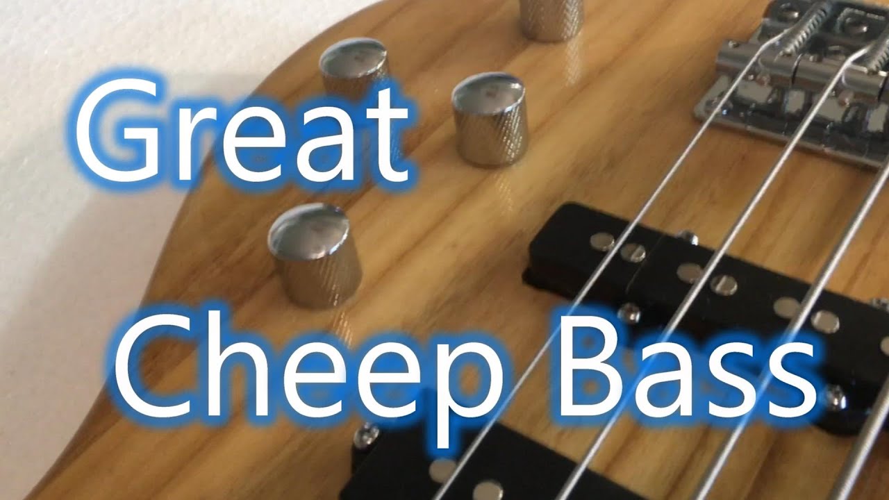 Great Cheep Bass Glarry 4-String - YouTube