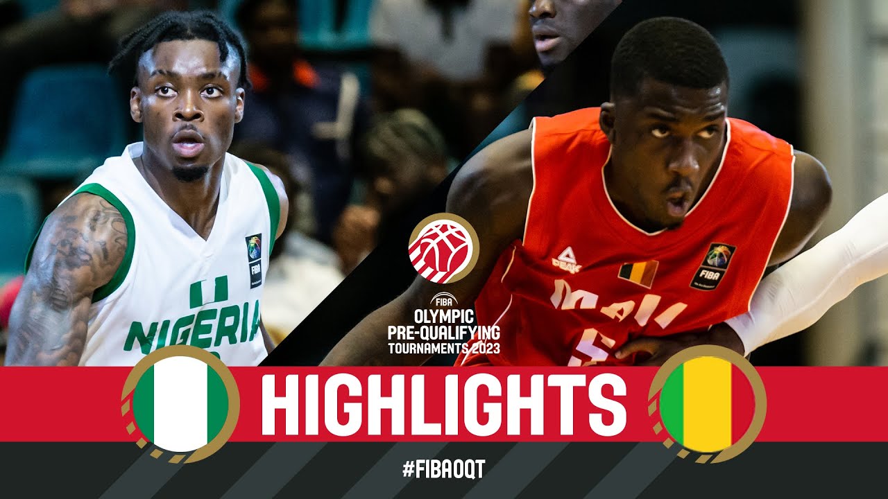 NGR 🇳🇬 v MLI 🇲🇱 | Basketball Game Highlights | FIBA Olympic Pre ...